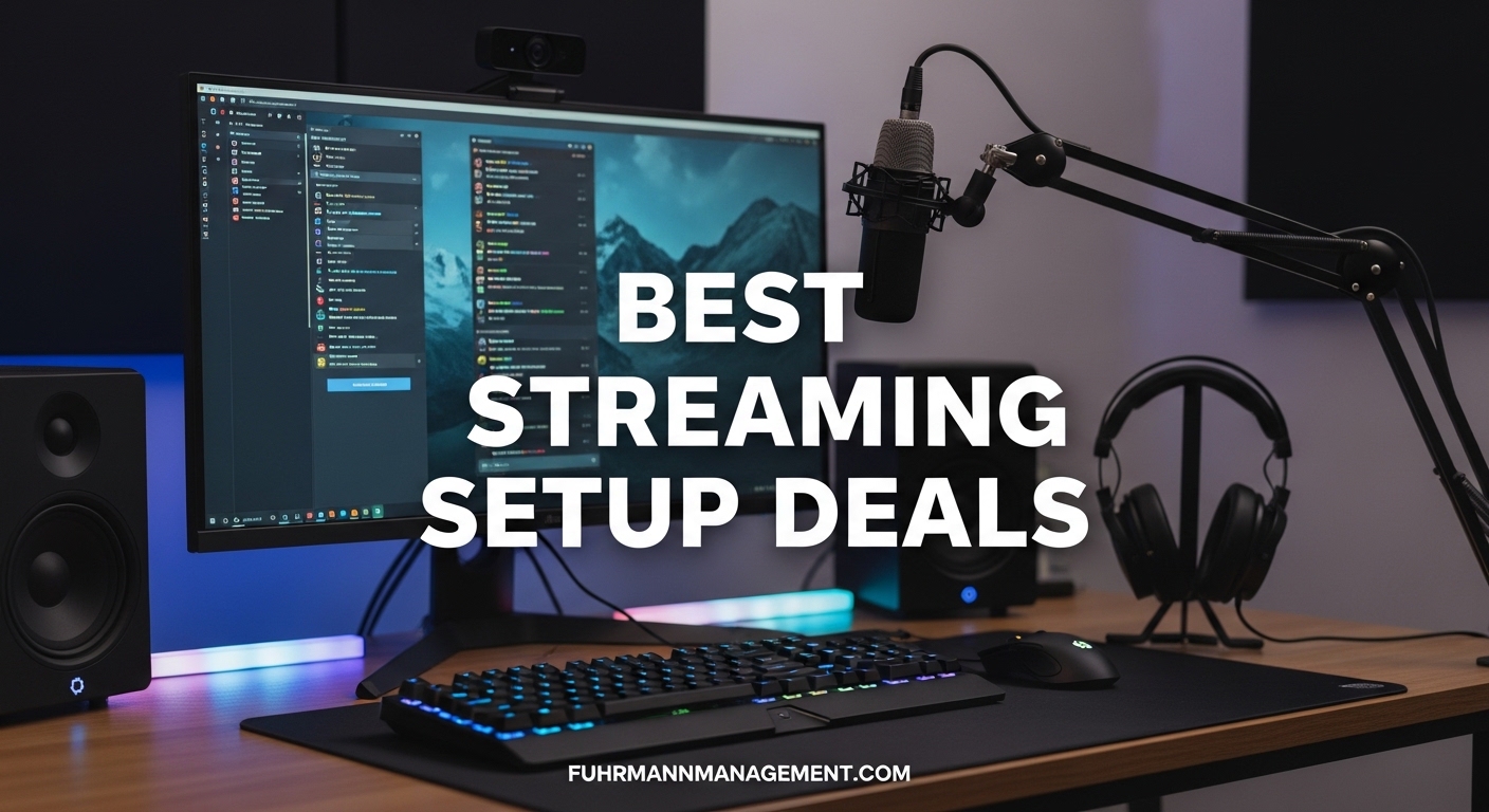 Best Streaming Setup Deals 2026: 12 Budget-Friendly Products Tested