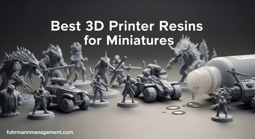 15 Best 3D Printer Resins for Miniatures (June 2026) Buying Guide