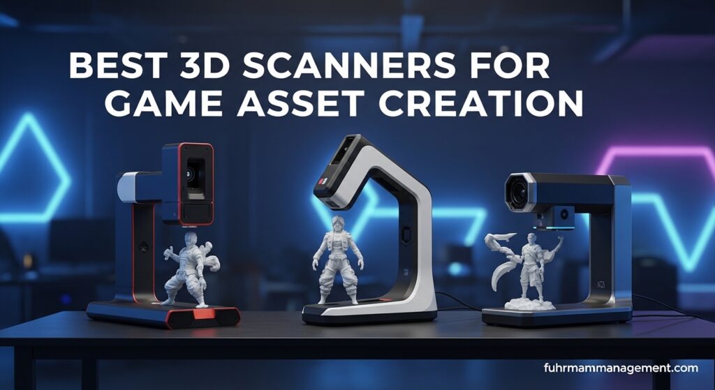 10 Best 3D Scanners for Game Asset Creation (June 2026) Complete Guide