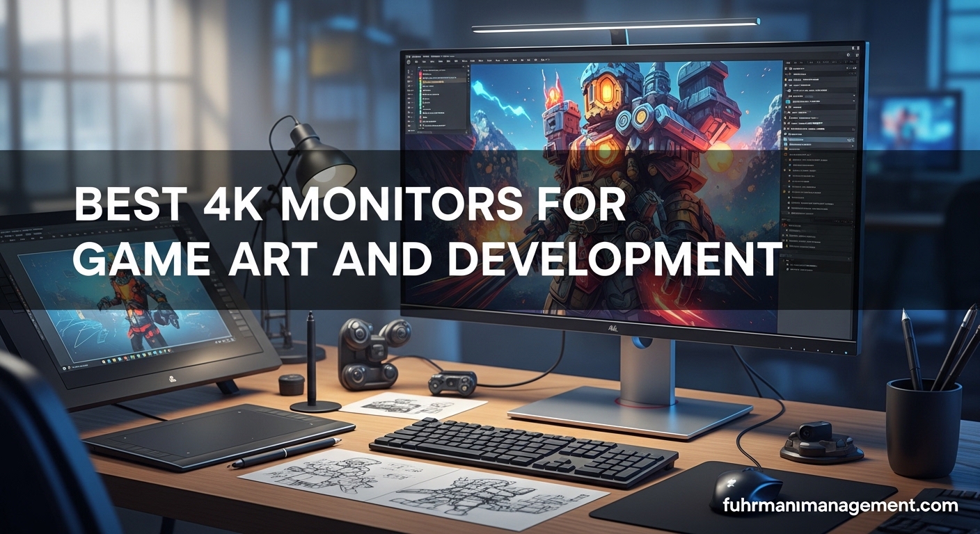 8 Best 4K Monitors for Game Art and Development (March 2026) Buying Guide