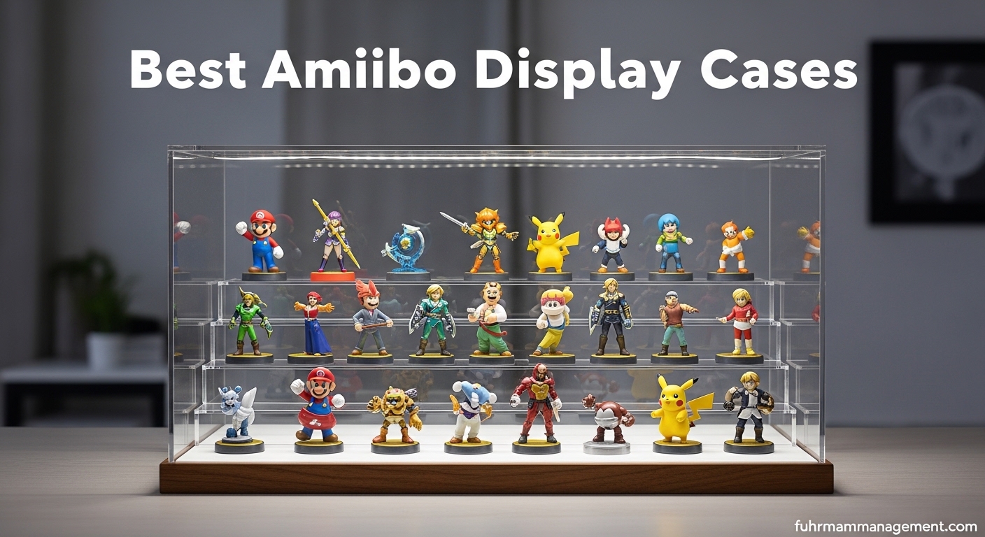8 Best Amiibo Display Cases (March 2026) Expert Reviews