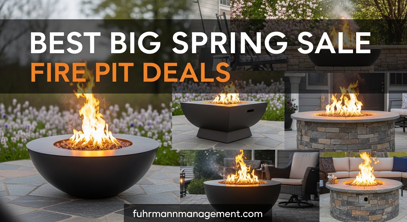 8 Best Big Spring Sale Fire Pit Deals (March 2026) On Amazon