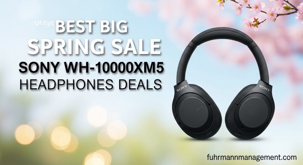 8 Best Big Spring Sale Sony WH-1000XM5 Headphones Deals (March 2026) On ...