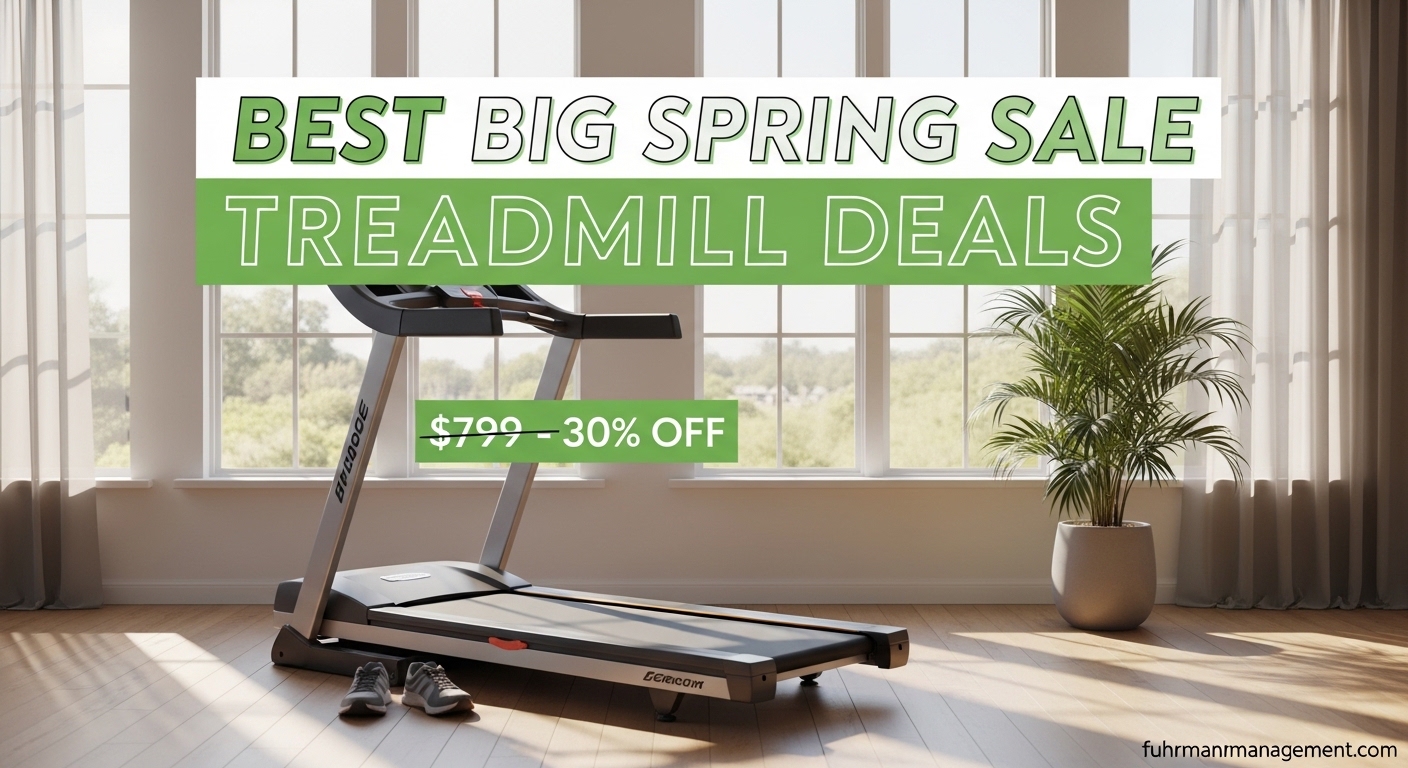 10 Best Big Spring Sale Treadmill Deals (March 2026) On Amazon