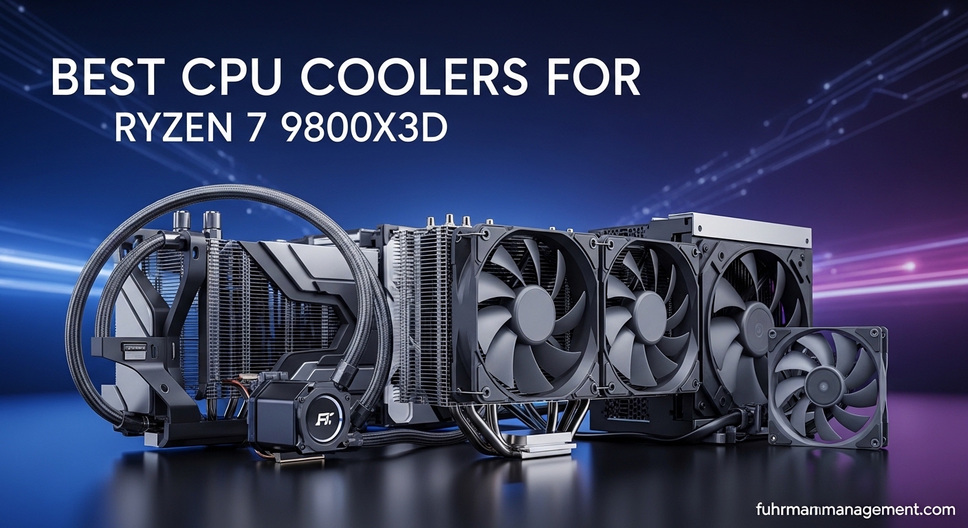 10 Best CPU Coolers for Ryzen 7 9800X3D (June 2026) Complete Guide