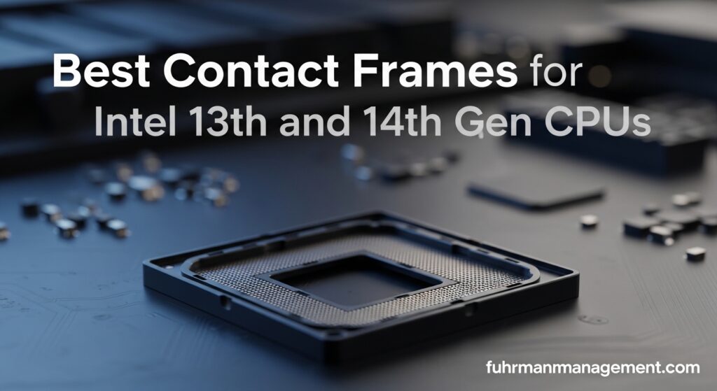 8 Best Contact Frames for Intel 13th and 14th Gen CPUs (March 2026)
