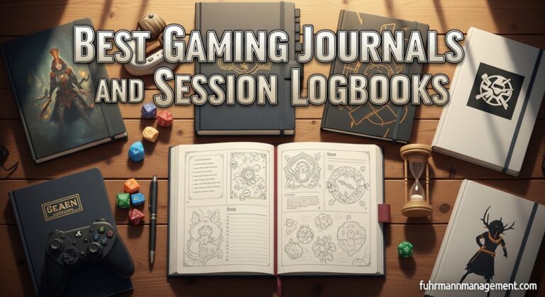 8 Best Gaming Journals and Session Logbooks (March 2026) Buying Guide