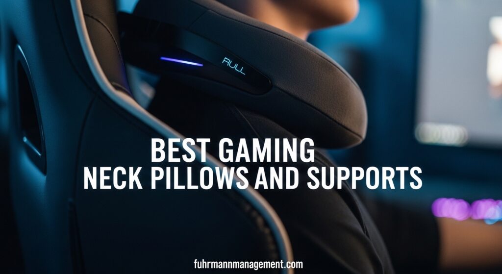 8 Best Gaming Neck Pillows and Supports (March 2026) Complete Guide