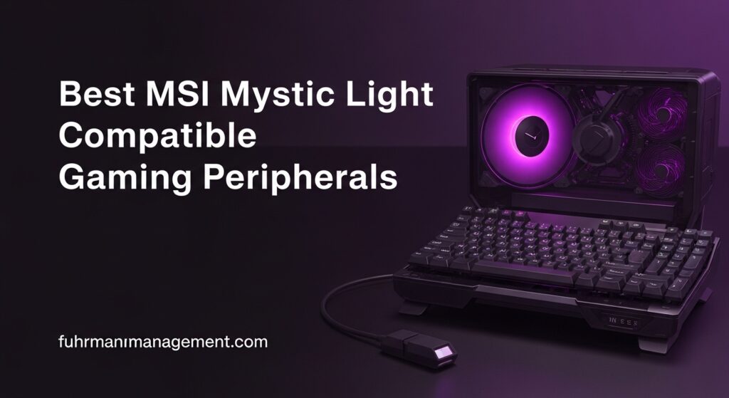 12 Best MSI Mystic Light Compatible Gaming Peripherals (June 2026)
