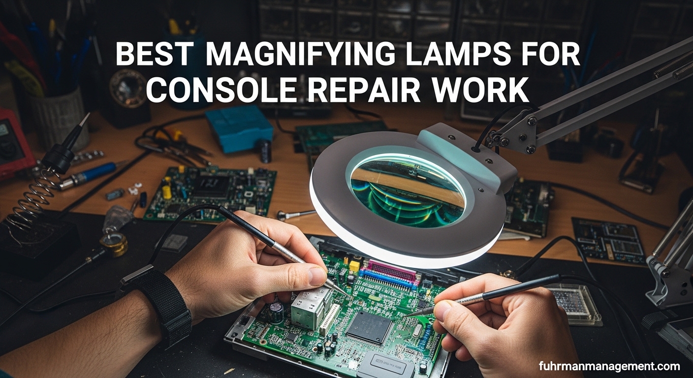 8 Best Magnifying Lamps for Console Repair Work (July 2026)