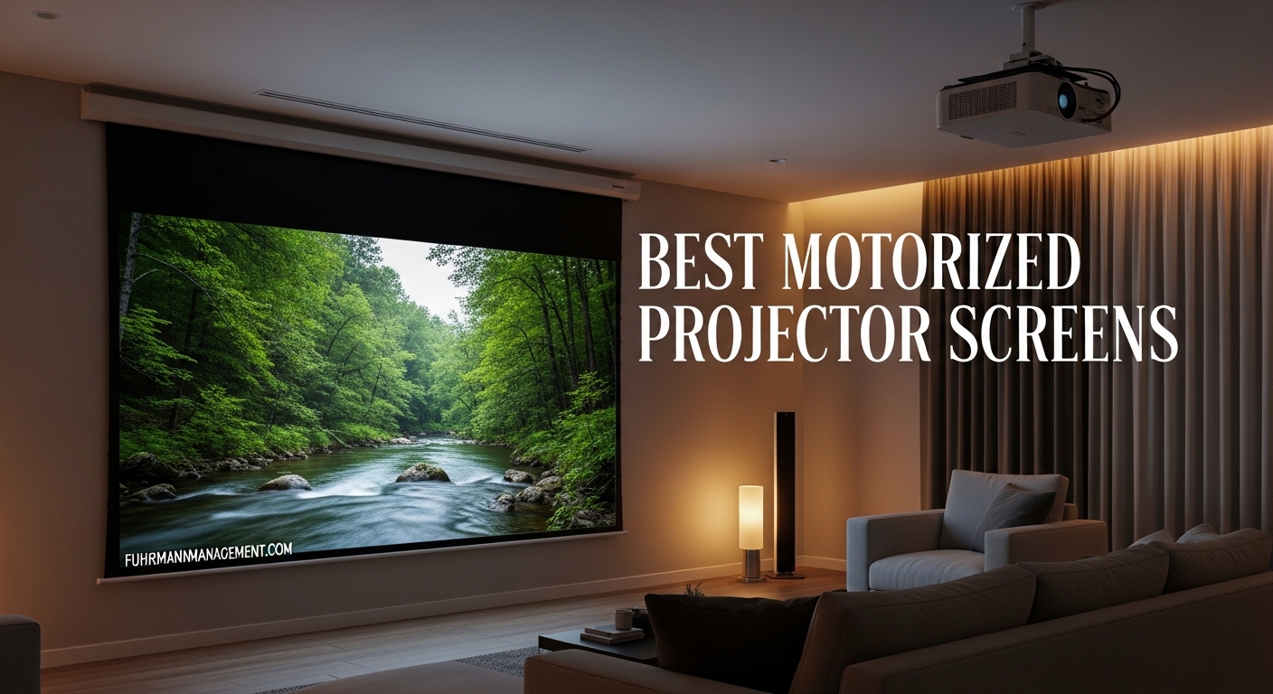 6 Best Motorized Projector Screens (March 2026) Complete Guide