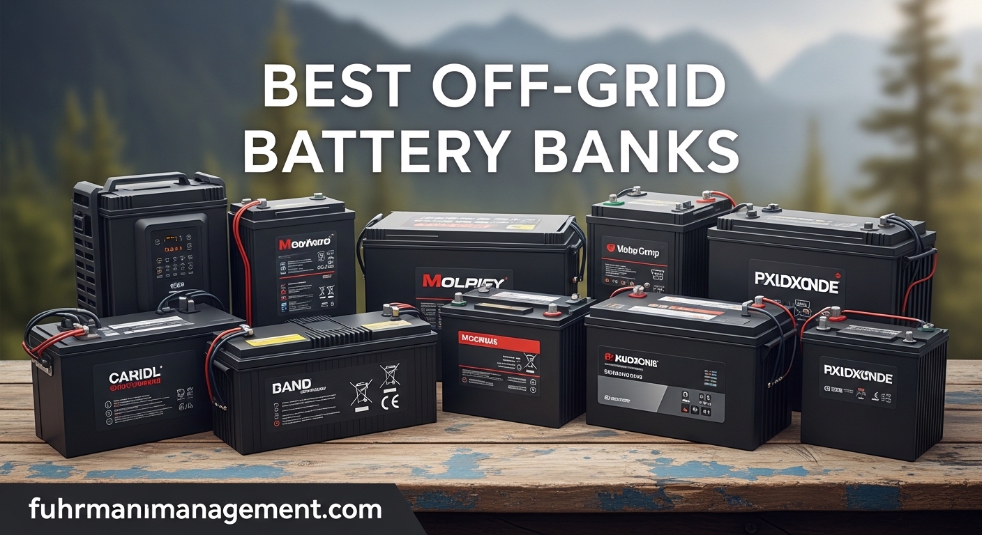 10 Best Off-Grid Battery Banks (June 2026) Complete Buyer's Guide