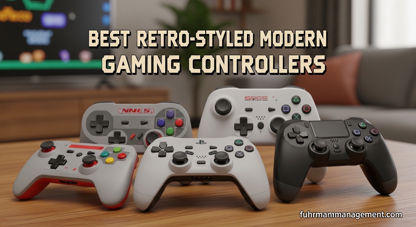 8 Best Retro-Styled Modern Gaming Controllers (March 2026)