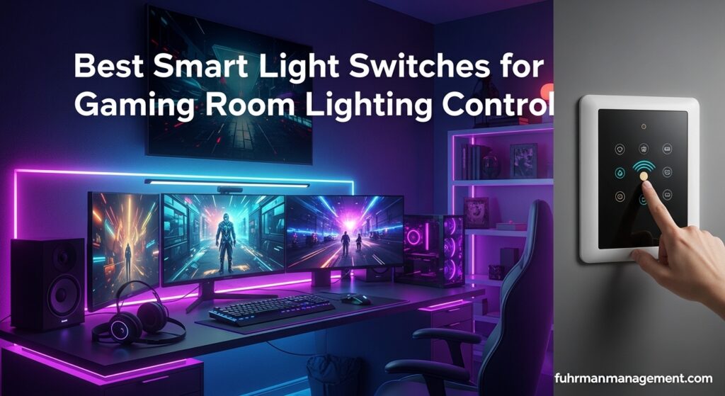 10 Best Smart Light Switches for Gaming Room Lighting Control (June 2026)