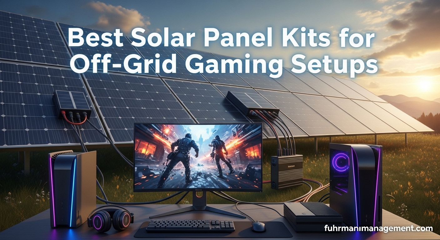 8 Best Solar Panel Kits for Off-Grid Gaming Setups (June 2026) Buying Guide