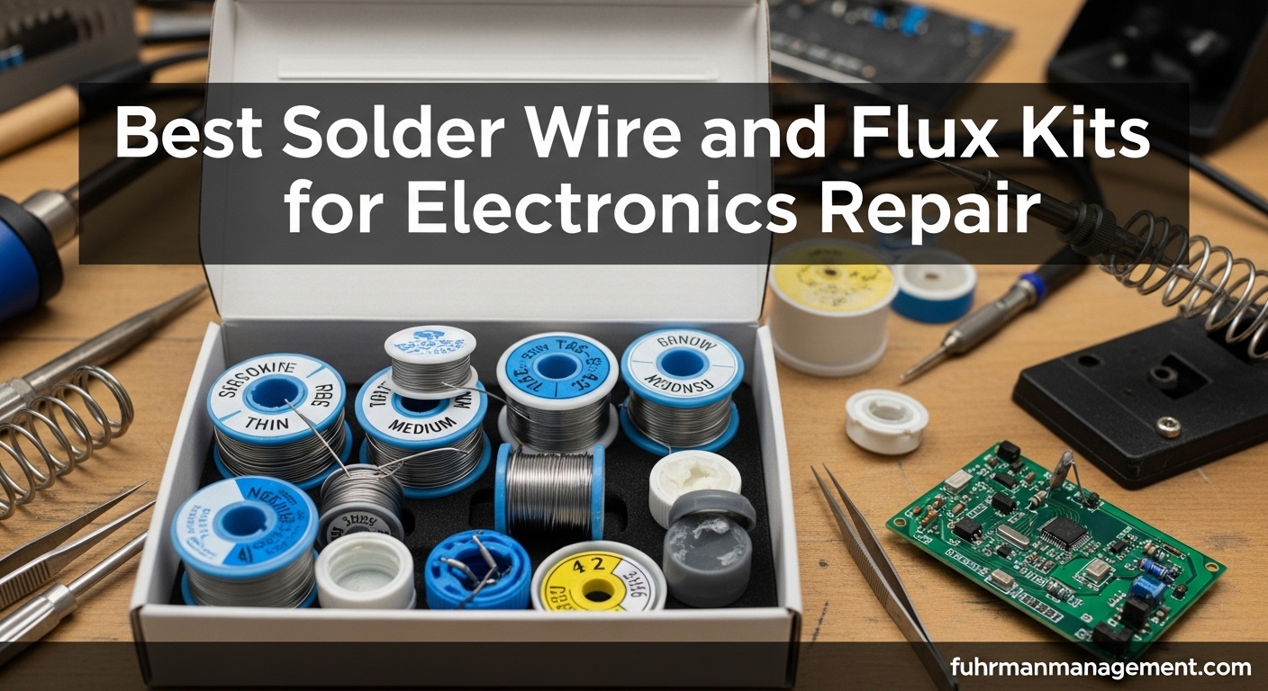 8 Best Solder Wire and Flux Kits for Electronics Repair (June 2026)