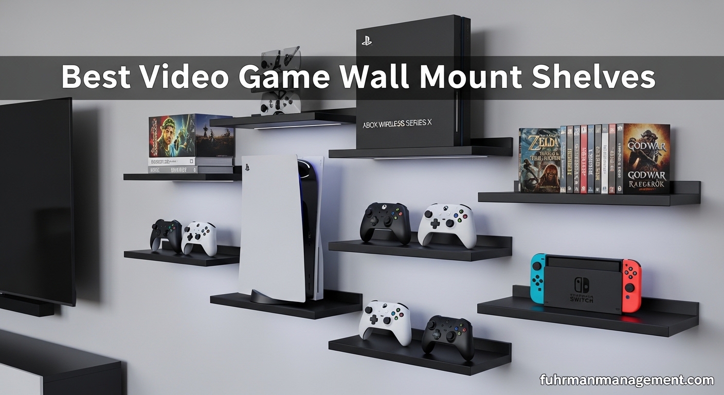 15 Best Video Game Wall Mount Shelves (March 2026) Complete Gamer's Guide