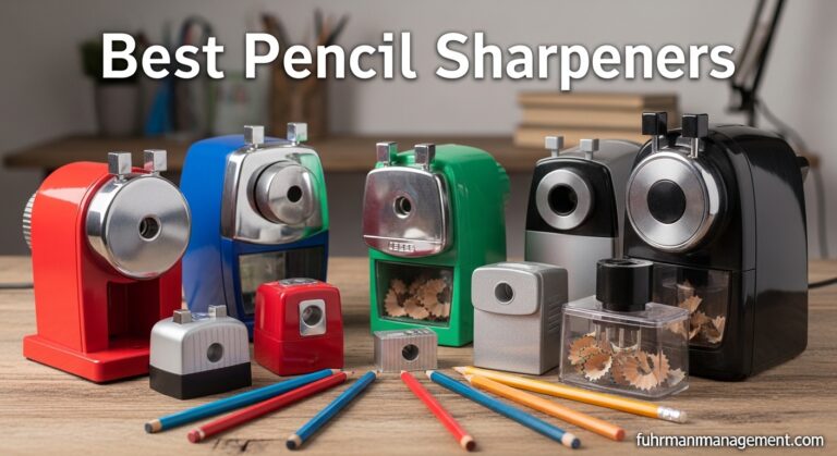 12 Best Pencil Sharpeners (March 2026) Top-Rated Electric and Manual Models