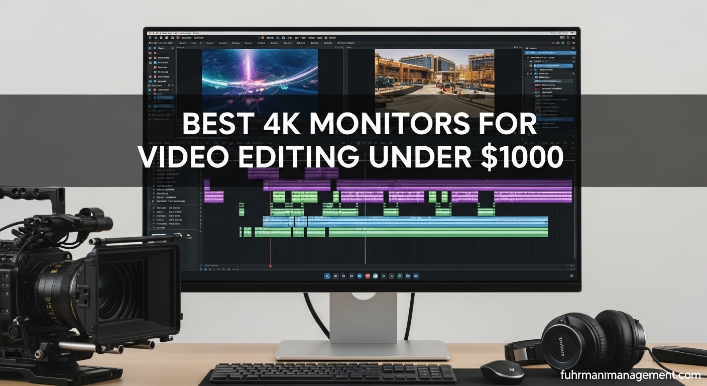 12 Best 4K Monitors for Video Editing Under $1000 (April 2026) Expert ...