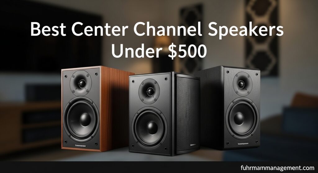 10 Best Center Channel Speakers Under $500 (April 2026) Expert Reviews