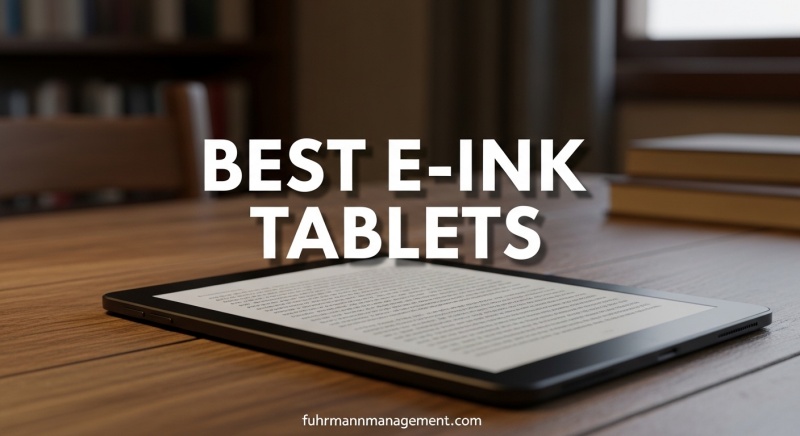 10 Best E-Ink Tablets for Reading and Writing (April 2026)