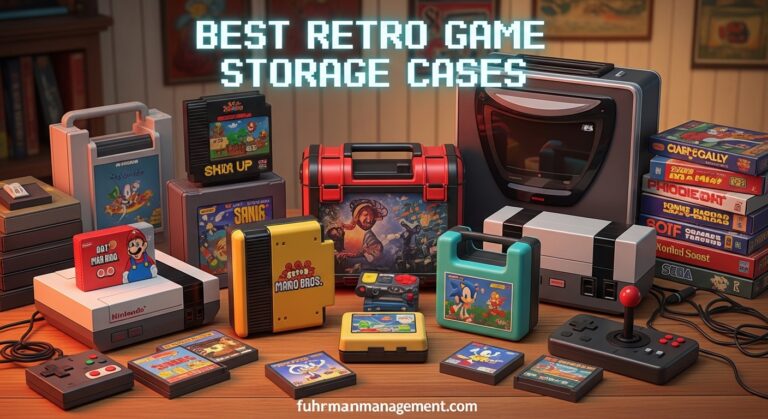 15 Best Retro Game Storage Cases (July 2026) for Preserving Your Collection