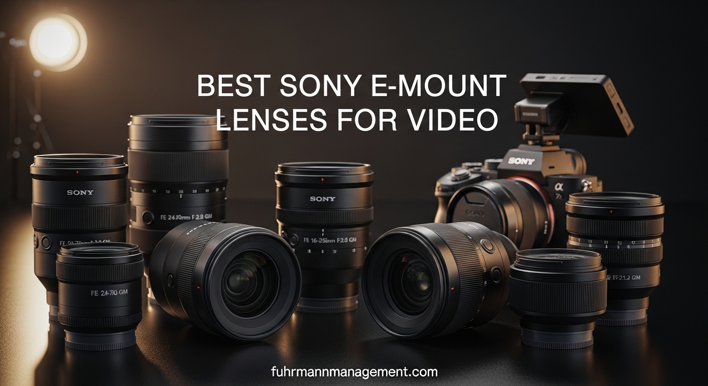 10 Best Sony E-Mount Lenses for Video (April 2026)