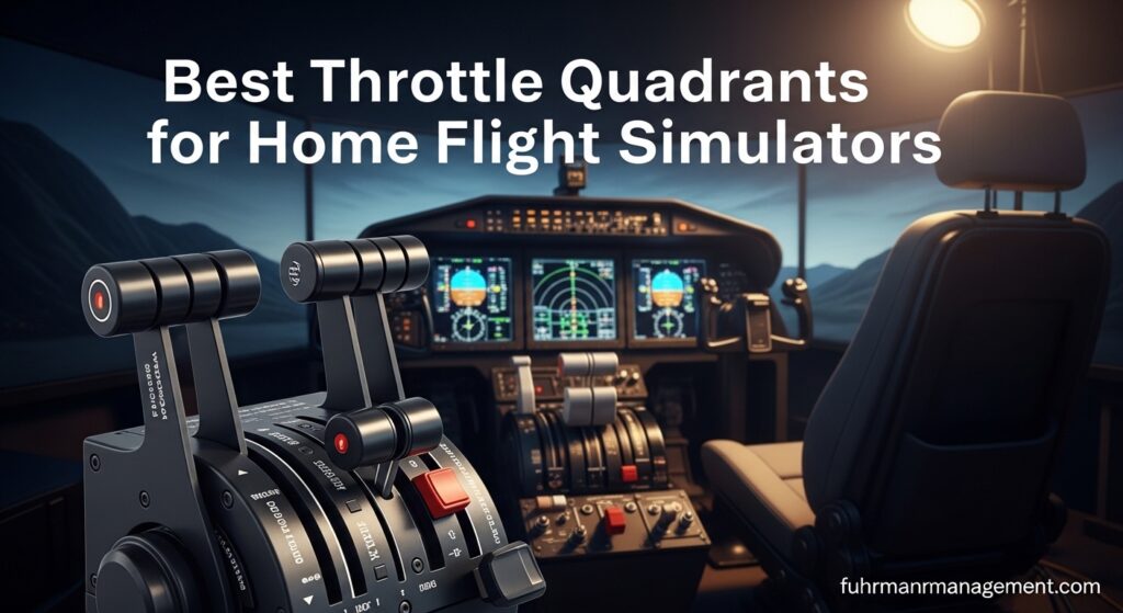 10 Best Throttle Quadrants for Home Flight Simulators (April 2026 ...