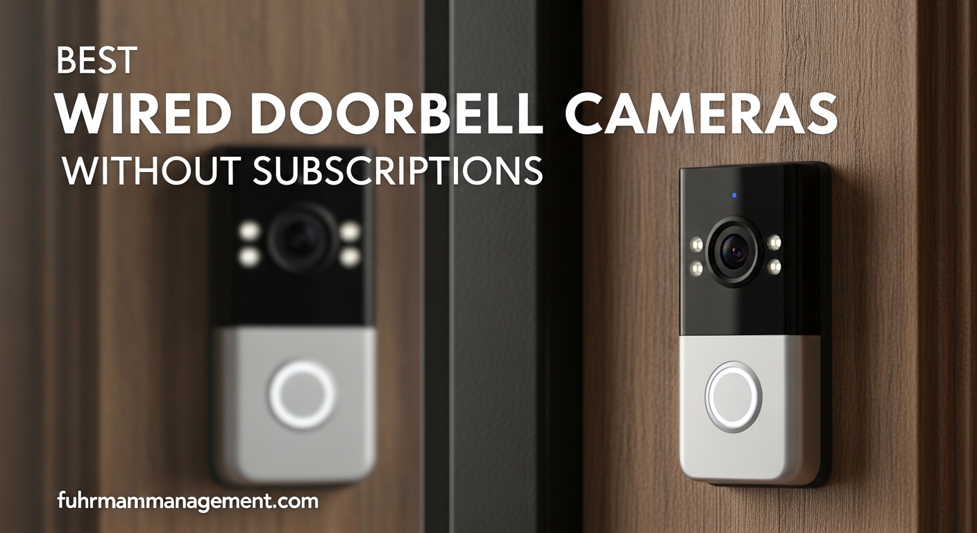 8 Best Wired Doorbell Cameras Without Subscriptions (April 2026)